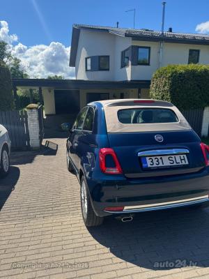 Zils Fiat 500 2021 Tallina, ar dzinēja tilpumu 1.20 L un nobraukumu 20 tūkst. km par 13500 €, foto 5 vietnē AUTOMOTO.COM.LV
