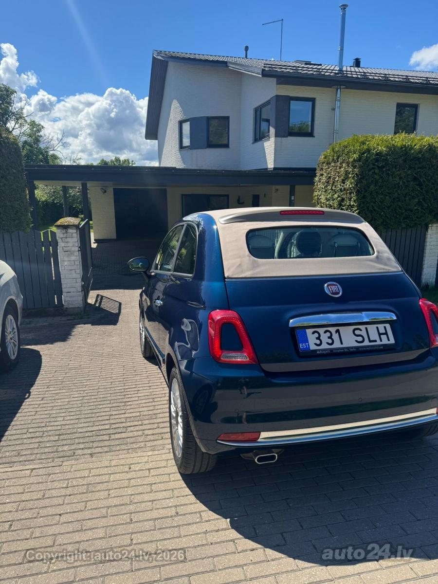 Zils Fiat 500 2021 Tallina, ar dzinēja tilpumu 1.20 L un nobraukumu 20 tūkst. km par 13500 €, foto 5 vietnē AUTOMOTO.COM.LV