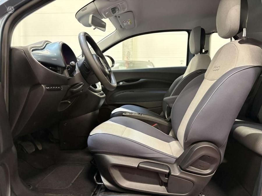 Zils Fiat 500 2021 Viļņa, ar dzinēja tilpumu 0.00 L un nobraukumu 38 tūkst. km par 16490 €, foto 14 vietnē AUTOMOTO.COM.LV