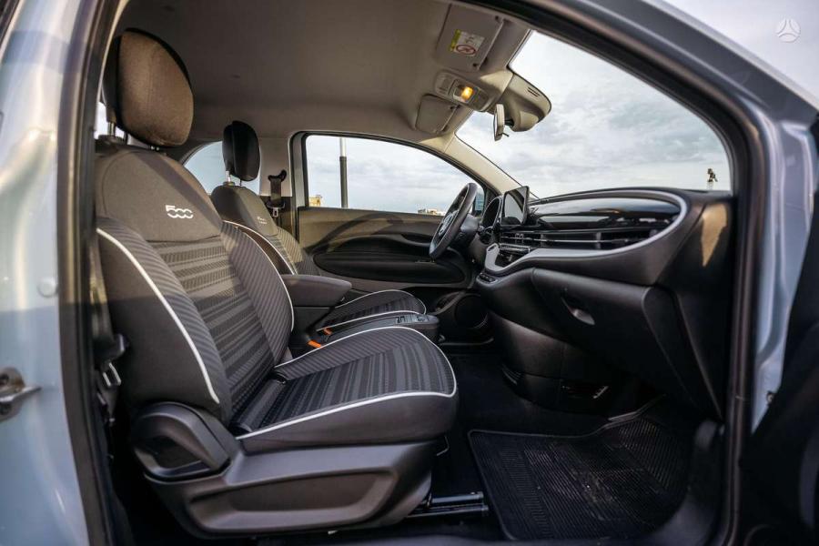 Zils Fiat 500 2022 Gargždai, ar dzinēja tilpumu 0.00 L un nobraukumu 56 tūkst. km par 14900 €, foto 17 vietnē AUTOMOTO.COM.LV