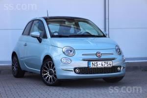 Blue Fiat 500 2023 in Riga, with an engine capacity of 1.00 L and mileage of 0 thousand km for 11995 €, photo 3 on AUTOMOTO.COM.LV