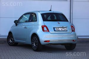 Blue Fiat 500 2023 in Riga, with an engine capacity of 1.00 L and mileage of 0 thousand km for 11995 €, photo 5 on AUTOMOTO.COM.LV