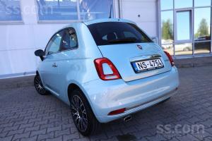 Blue Fiat 500 2023 in Riga, with an engine capacity of 1.00 L and mileage of 0 thousand km for 11995 €, photo 6 on AUTOMOTO.COM.LV