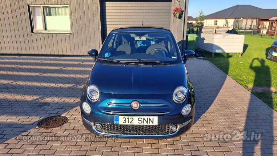 Zils Fiat 500 2024 Tallina, ar dzinēja tilpumu 1.00 L un nobraukumu 50 tūkst. km par 13200 €, foto 3 vietnē AUTOMOTO.COM.LV