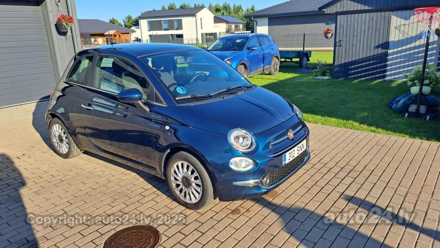 Zils Fiat 500 2024 Tallina, ar dzinēja tilpumu 1.00 L un nobraukumu 50 tūkst. km par 13200 €, foto 4 vietnē AUTOMOTO.COM.LV