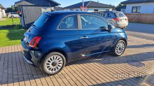 Zils Fiat 500 2024 Tallina, ar dzinēja tilpumu 1.00 L un nobraukumu 50 tūkst. km par 13200 €, foto 5 vietnē AUTOMOTO.COM.LV