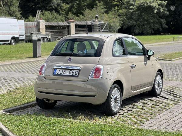 Фиат 500 2014 в Каунас на AUTOMOTO.COM.LV Коричневый Фиат 500 2014 в Каунас, объемом двигателя 1.24 л и пробегом 72 тыс. км за 6500 €, фото 6 на AUTOMOTO.COM.LV