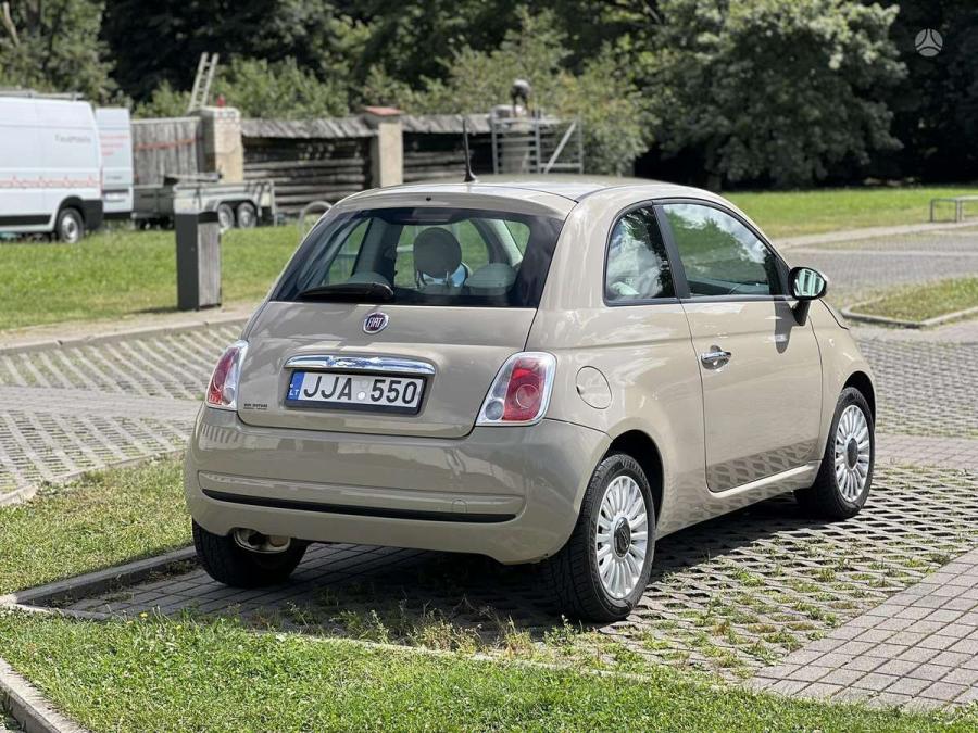 Brūns Fiat 500 2014 Kauņa, ar dzinēja tilpumu 1.24 L un nobraukumu 72 tūkst. km par 6500 €, foto 6 vietnē AUTOMOTO.COM.LV