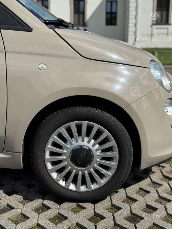 Фиат 500 2014 в Каунас на AUTOMOTO.COM.LV Коричневый Фиат 500 2014 в Каунас, объемом двигателя 1.24 л и пробегом 72 тыс. км за 6500 €, фото 7 на AUTOMOTO.COM.LV