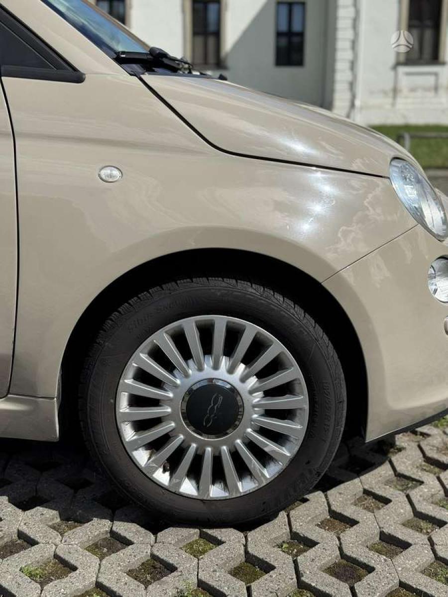 Brūns Fiat 500 2014 Kauņa, ar dzinēja tilpumu 1.24 L un nobraukumu 72 tūkst. km par 6500 €, foto 7 vietnē AUTOMOTO.COM.LV