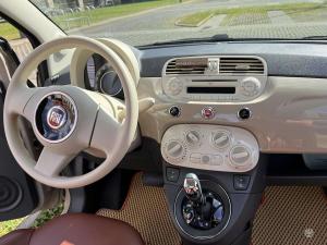 Brūns Fiat 500 2014 Kauņa, ar dzinēja tilpumu 1.24 L un nobraukumu 72 tūkst. km par 6500 €, foto 9 vietnē AUTOMOTO.COM.LV