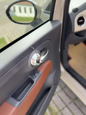 Brūns Fiat 500 2014 Kauņa, ar dzinēja tilpumu 1.24 L un nobraukumu 72 tūkst. km par 6500 €, foto 13 vietnē AUTOMOTO.COM.LV