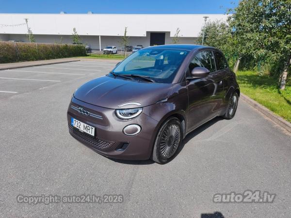 Brown Fiat 500 2021 in Tallinn, with an engine capacity of 0.00 L and mileage of 31 thousand km for 17900 €, photo 2 on AUTOMOTO.COM.LV