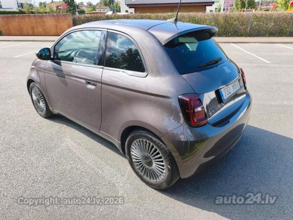 Brown Fiat 500 2021 in Tallinn, with an engine capacity of 0.00 L and mileage of 31 thousand km for 17900 €, photo 6 on AUTOMOTO.COM.LV