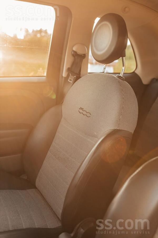 Fiat 500 2013 in Riga, with an engine capacity of 1.20 L and mileage of 167 thousand km for 4950 €, photo 6 on AUTOMOTO.COM.LV