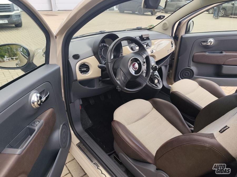 Fiat 500 2013 in Kaunas, with an engine capacity of 1.20 L and mileage of 67 thousand km for 6100 €, photo 8 on AUTOMOTO.COM.LV