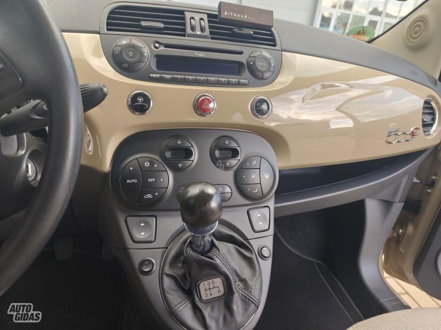 Fiat 500 2013 in Kaunas, with an engine capacity of 1.20 L and mileage of 67 thousand km for 6100 €, photo 10 on AUTOMOTO.COM.LV