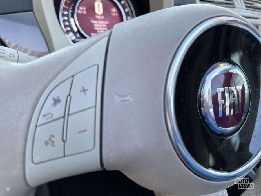 Fiat 500 2014 Viļņa, ar dzinēja tilpumu 1.20 L un nobraukumu 146 tūkst. km par 6950 €, foto 16 vietnē AUTOMOTO.COM.LV