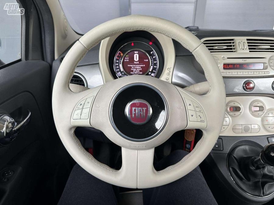 Fiat 500 2014 Viļņa, ar dzinēja tilpumu 1.20 L un nobraukumu 146 tūkst. km par 6940 €, foto 23 vietnē AUTOMOTO.COM.LV