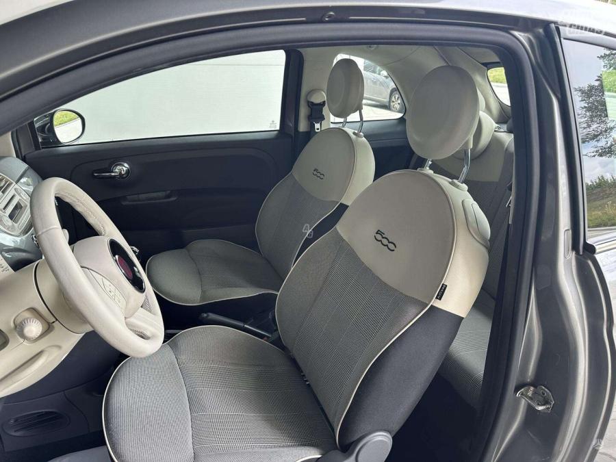 Fiat 500 2014 Viļņa, ar dzinēja tilpumu 1.20 L un nobraukumu 146 tūkst. km par 5950 €, foto 26 vietnē AUTOMOTO.COM.LV