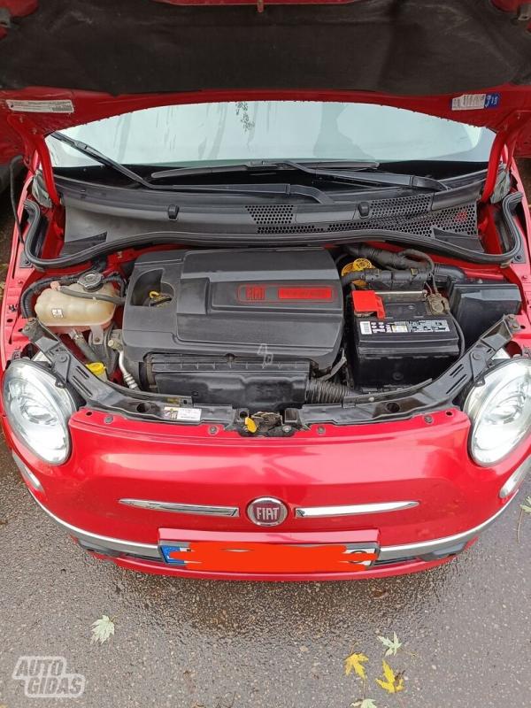 Fiat 500 2015 Viļņa, ar dzinēja tilpumu 1.40 L un nobraukumu 90 tūkst. km par 6100 €, foto 9 vietnē AUTOMOTO.COM.LV