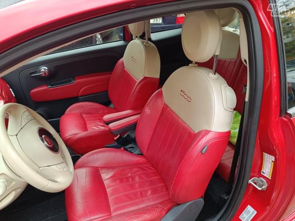 Fiat 500 2015 Viļņa, ar dzinēja tilpumu 1.40 L un nobraukumu 90 tūkst. km par 6100 €, foto 10 vietnē AUTOMOTO.COM.LV