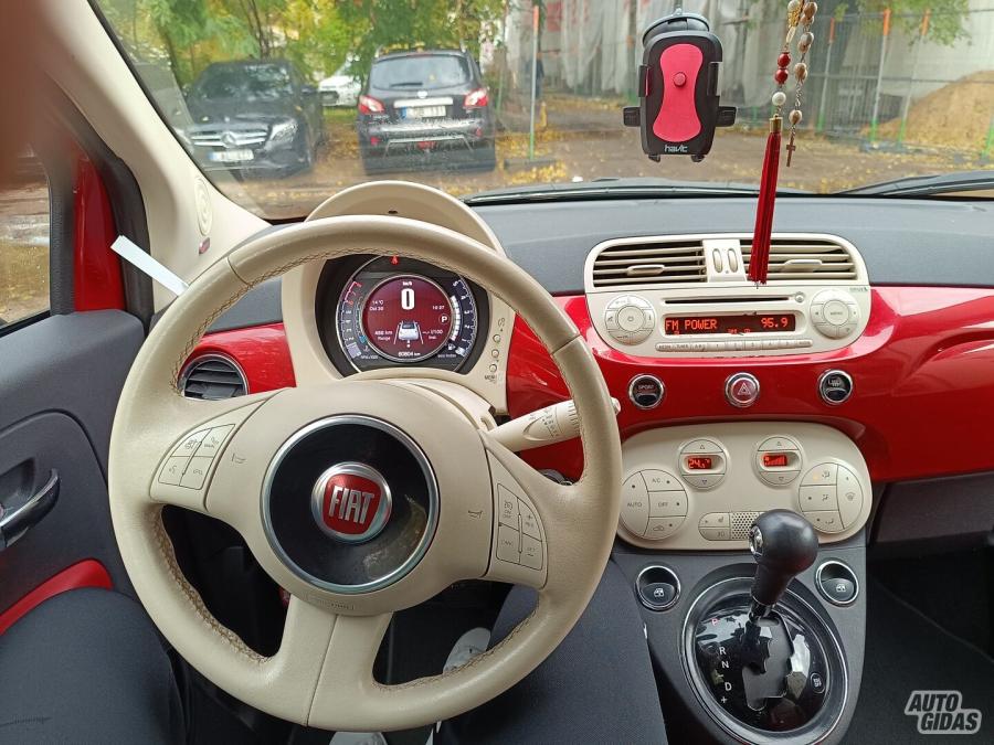 Фиат 500 2015 в Вильнюс, объемом двигателя 1.40 л и пробегом 90 тыс. км за 6100 €, фото 14 на AUTOMOTO.COM.LV