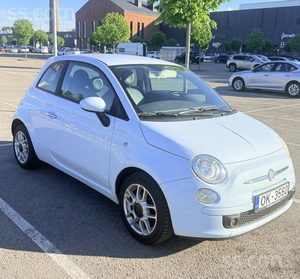 Фиат 500 2008 в Рига, объемом двигателя 1.20 л и пробегом 199 тыс. км за 2599 €, фото 1 на AUTOMOTO.COM.LV