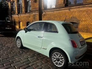 Green Fiat 500 2014 in Riga, with an engine capacity of 1.20 L and mileage of 113 thousand km for 5200 €, photo 5 on AUTOMOTO.COM.LV