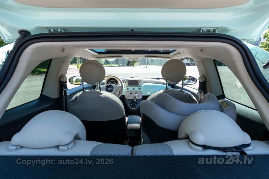 Zaļš Fiat 500 2015 Tallina, ar dzinēja tilpumu 1.20 L un nobraukumu 108 tūkst. km par 8900 €, foto 4 vietnē AUTOMOTO.COM.LV
