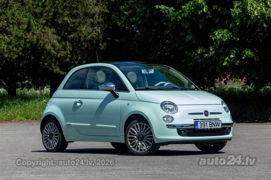 Zaļš Fiat 500 2015 Tallina, ar dzinēja tilpumu 1.20 L un nobraukumu 108 tūkst. km par 8900 €, foto 7 vietnē AUTOMOTO.COM.LV