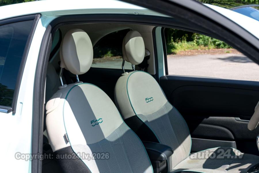 Zaļš Fiat 500 2015 Tallina, ar dzinēja tilpumu 1.20 L un nobraukumu 108 tūkst. km par 8900 €, foto 15 vietnē AUTOMOTO.COM.LV