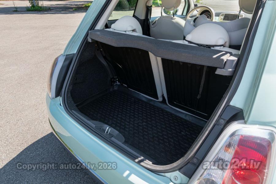 Zaļš Fiat 500 2015 Tallina, ar dzinēja tilpumu 1.20 L un nobraukumu 108 tūkst. km par 8900 €, foto 16 vietnē AUTOMOTO.COM.LV