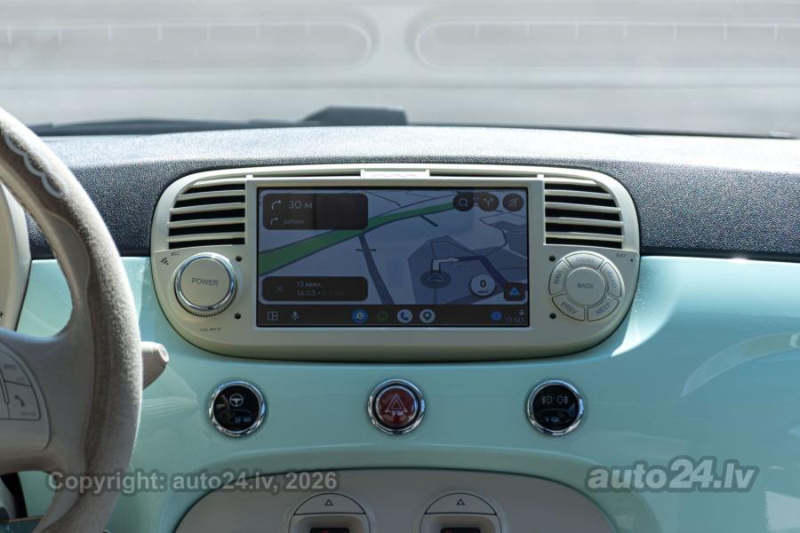 Zaļš Fiat 500 2015 Tallina, ar dzinēja tilpumu 1.20 L un nobraukumu 108 tūkst. km par 8900 €, foto 20 vietnē AUTOMOTO.COM.LV
