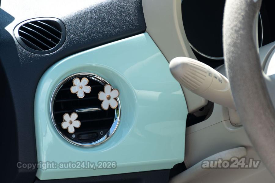 Zaļš Fiat 500 2015 Tallina, ar dzinēja tilpumu 1.20 L un nobraukumu 108 tūkst. km par 8900 €, foto 22 vietnē AUTOMOTO.COM.LV