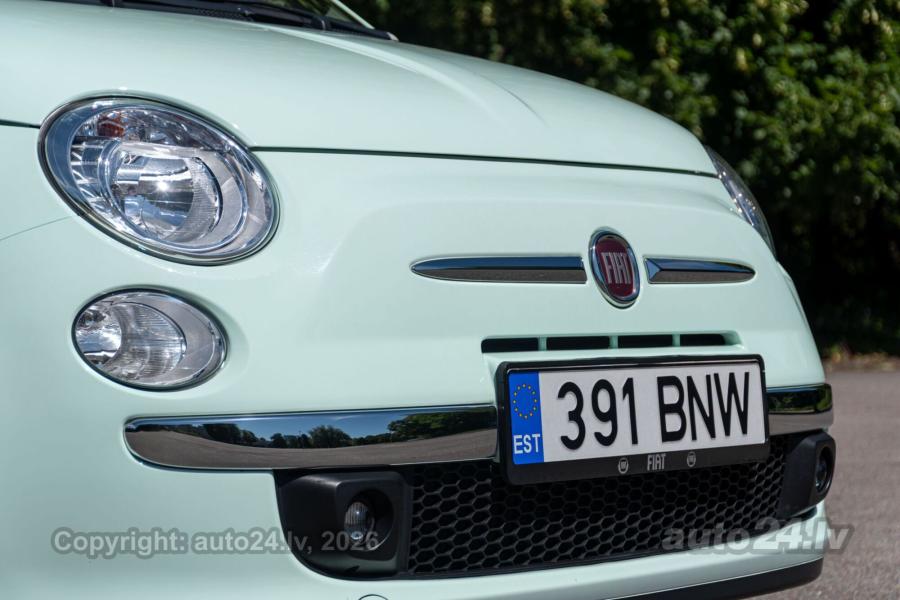 Zaļš Fiat 500 2015 Tallina, ar dzinēja tilpumu 1.20 L un nobraukumu 108 tūkst. km par 8900 €, foto 24 vietnē AUTOMOTO.COM.LV