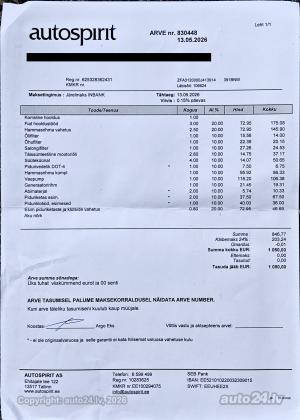 Zaļš Fiat 500 2015 Tallina, ar dzinēja tilpumu 1.20 L un nobraukumu 108 tūkst. km par 8900 €, foto 26 vietnē AUTOMOTO.COM.LV