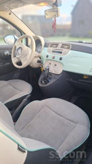 Zaļš Fiat 500 2015 Rīga, ar dzinēja tilpumu 1.20 L un nobraukumu 132 tūkst. km par 7400 €, foto 5 vietnē AUTOMOTO.COM.LV