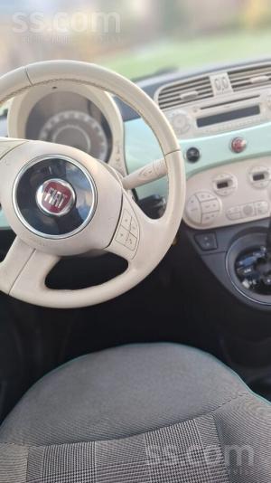 Zaļš Fiat 500 2015 Rīga, ar dzinēja tilpumu 1.20 L un nobraukumu 132 tūkst. km par 7400 €, foto 6 vietnē AUTOMOTO.COM.LV