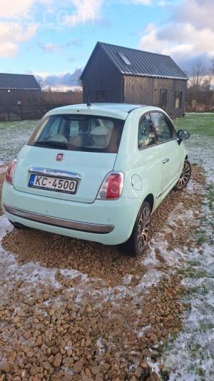 Zaļš Fiat 500 2015 Rīga, ar dzinēja tilpumu 1.20 L un nobraukumu 132 tūkst. km par 7400 €, foto 8 vietnē AUTOMOTO.COM.LV