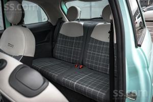 Green Fiat 500 2016 in Riga, with an engine capacity of 1.20 L and mileage of 156 thousand km for 5990 €, photo 11 on AUTOMOTO.COM.LV