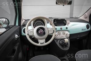 Green Fiat 500 2016 in Riga, with an engine capacity of 1.20 L and mileage of 156 thousand km for 5990 €, photo 16 on AUTOMOTO.COM.LV