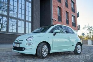 Zaļš Fiat 500 2016 Rīga, ar dzinēja tilpumu 1.20 L un nobraukumu 98 tūkst. km par 8500 €, foto 4 vietnē AUTOMOTO.COM.LV