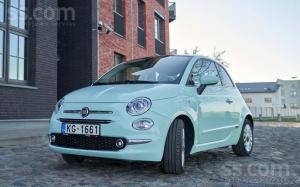 Zaļš Fiat 500 2016 Rīga, ar dzinēja tilpumu 1.20 L un nobraukumu 98 tūkst. km par 8500 €, foto 5 vietnē AUTOMOTO.COM.LV