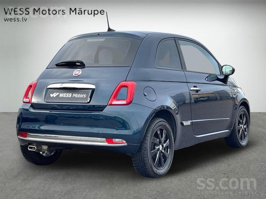 Zaļš Fiat 500 2021 Rīga, ar dzinēja tilpumu 1.20 L un nobraukumu 47 tūkst. km par 8990 €, foto 2 vietnē AUTOMOTO.COM.LV