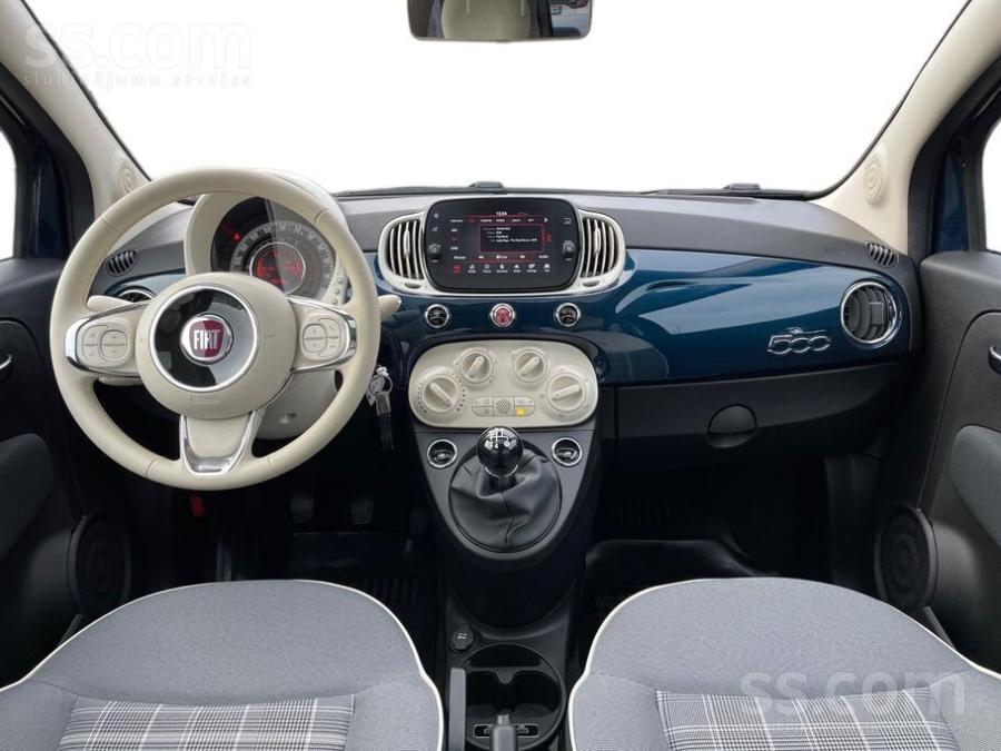 Zaļš Fiat 500 2021 Rīga, ar dzinēja tilpumu 1.20 L un nobraukumu 47 tūkst. km par 8990 €, foto 8 vietnē AUTOMOTO.COM.LV