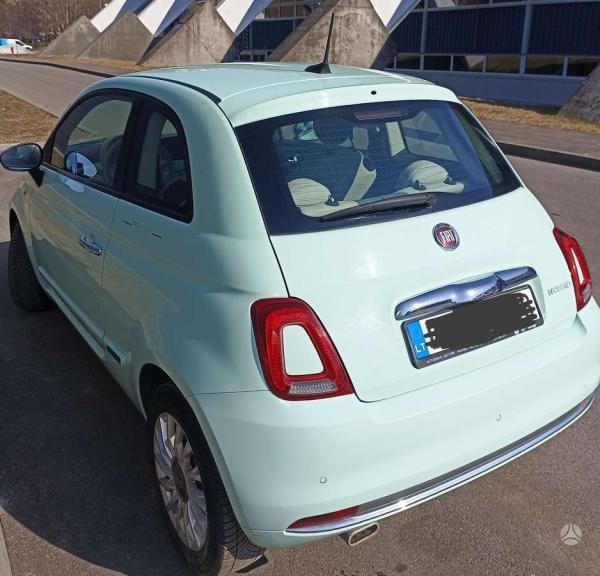 Zaļš Fiat 500 2021 Viļņa, ar dzinēja tilpumu 1.00 L un nobraukumu 71 tūkst. km par 7000 €, foto 6 vietnē AUTOMOTO.COM.LV
