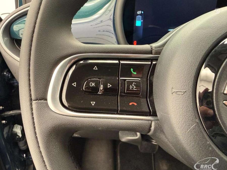 Green Fiat 500 2023 in Vilnius, with an engine capacity of 0.00 L and mileage of 3 thousand km for 14900 €, photo 18 on AUTOMOTO.COM.LV