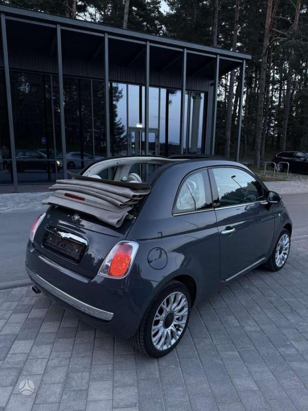 Grey Fiat 500 2011 in Kaunas, with an engine capacity of 1.24 L and mileage of 165 thousand km for 7200 €, photo 1 on AUTOMOTO.COM.LV