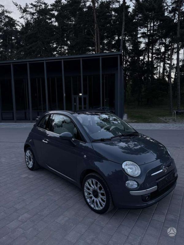 Grey Fiat 500 2011 in Kaunas, with an engine capacity of 1.24 L and mileage of 165 thousand km for 7200 €, photo 2 on AUTOMOTO.COM.LV